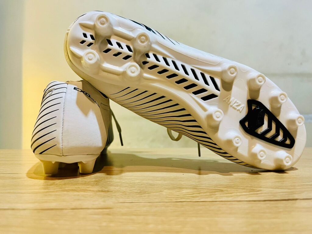 Anza Propulsion Ankle Football Boots (White) – Sansiro Sports
